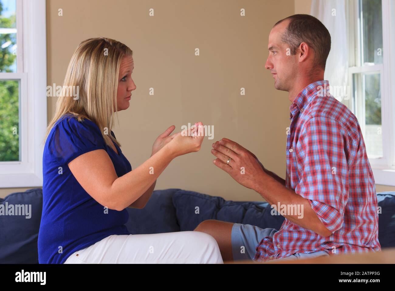 Adult sign language hi-res stock photography and images - Alamy
