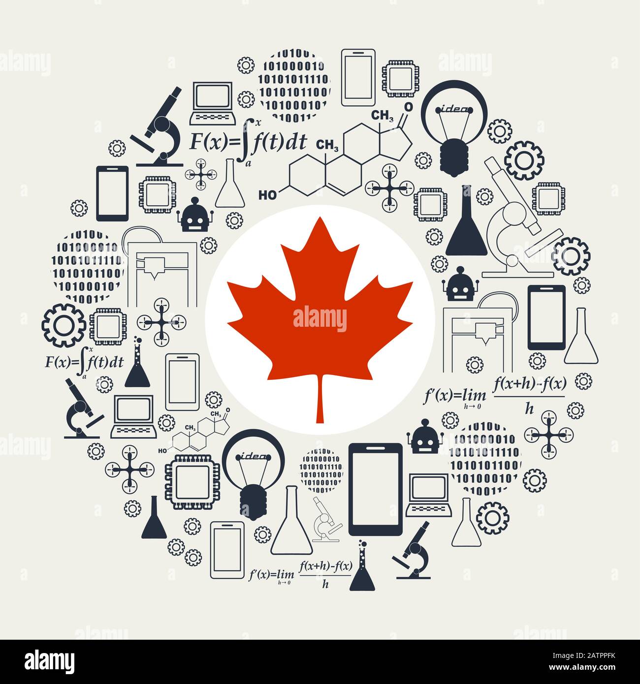 Smart technologies icons line hi-res stock photography and images - Alamy