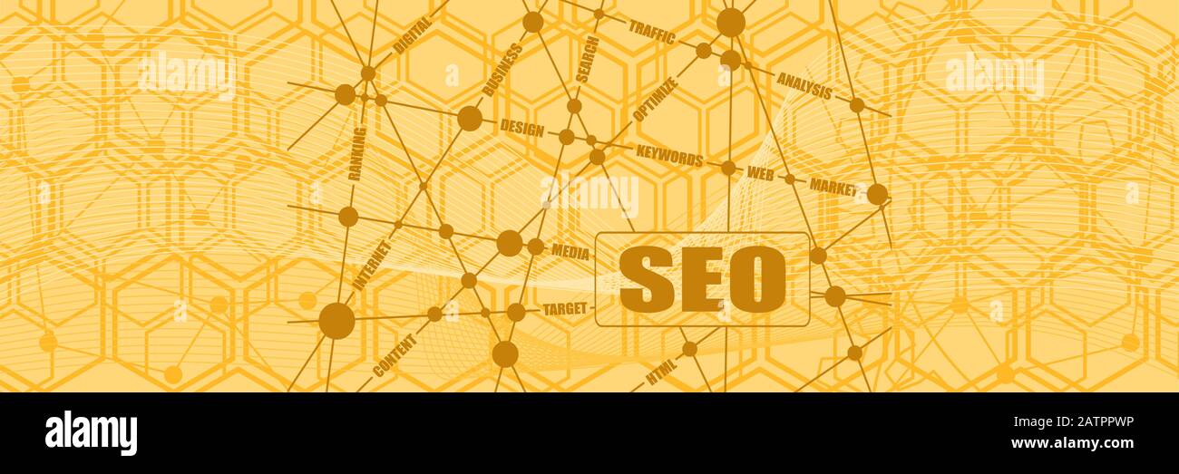 SEO word cloud business concept Stock Vector Image & Art - Alamy