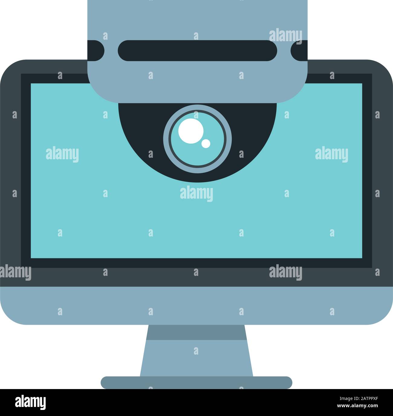 Desktop camera image Stock Vector Images - Alamy