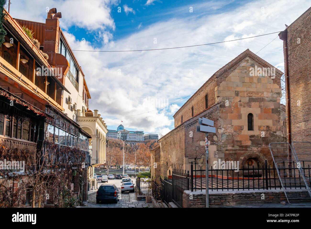 The Anchiskhati Basilica in the Tbilisi city in Georgia Stock Photo - Alamy