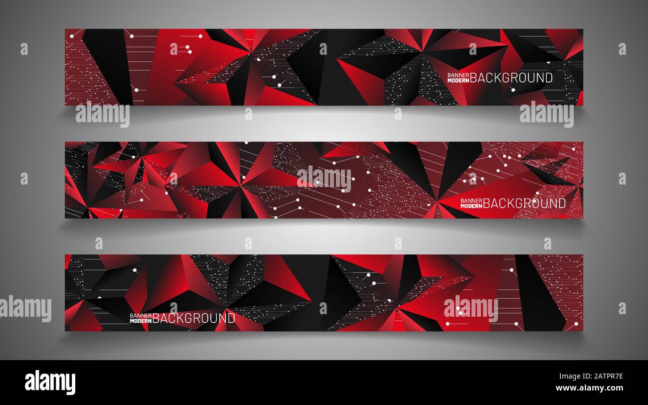 Set banner background for your design. vector graphic design ...