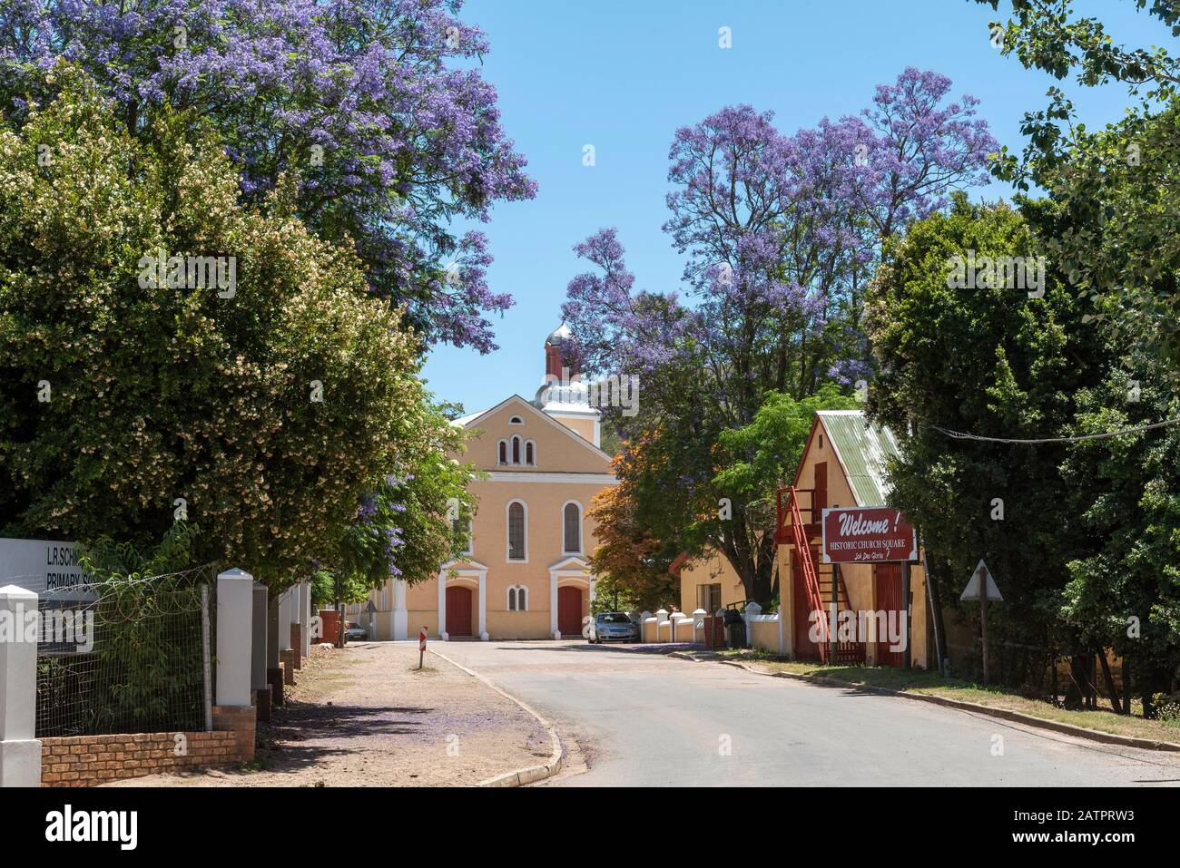 Genadendal, Overberg, Western Cape, South Africa. Centre of this ...