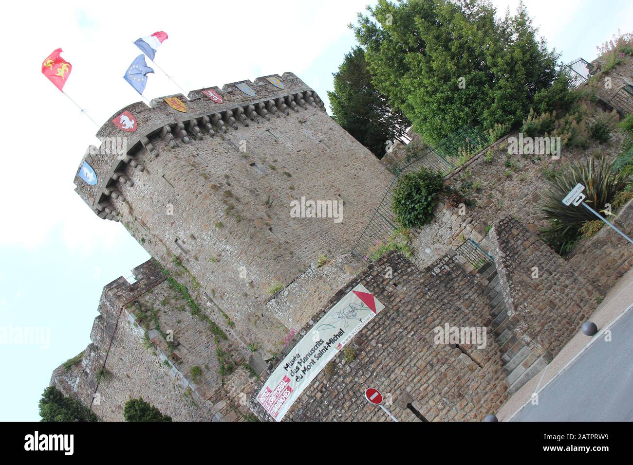 medieval dungeon in avranches in normandy (france Stock Photo - Alamy
