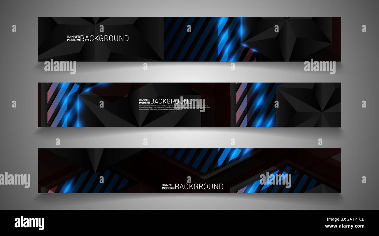 Set banner background for your design. vector graphic design ...
