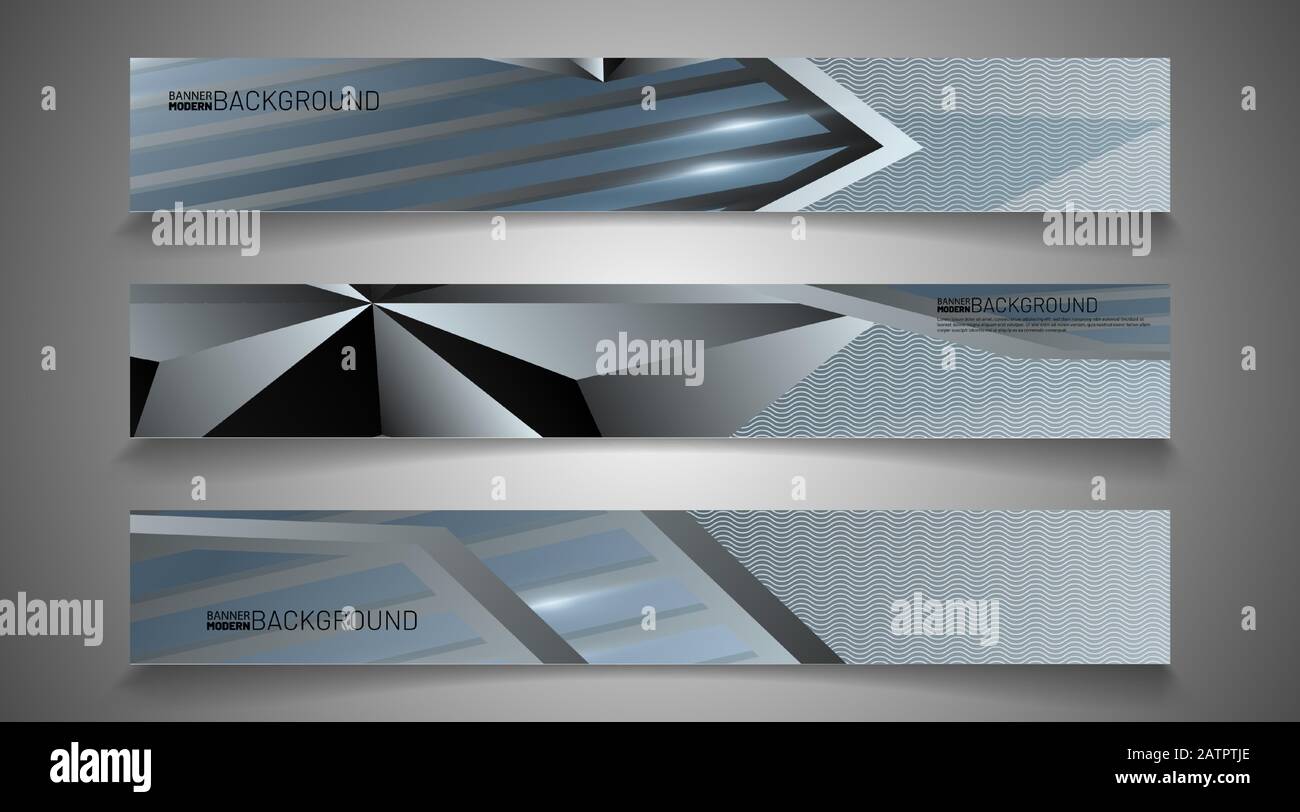 Set banner background for your design. vector graphic design ...