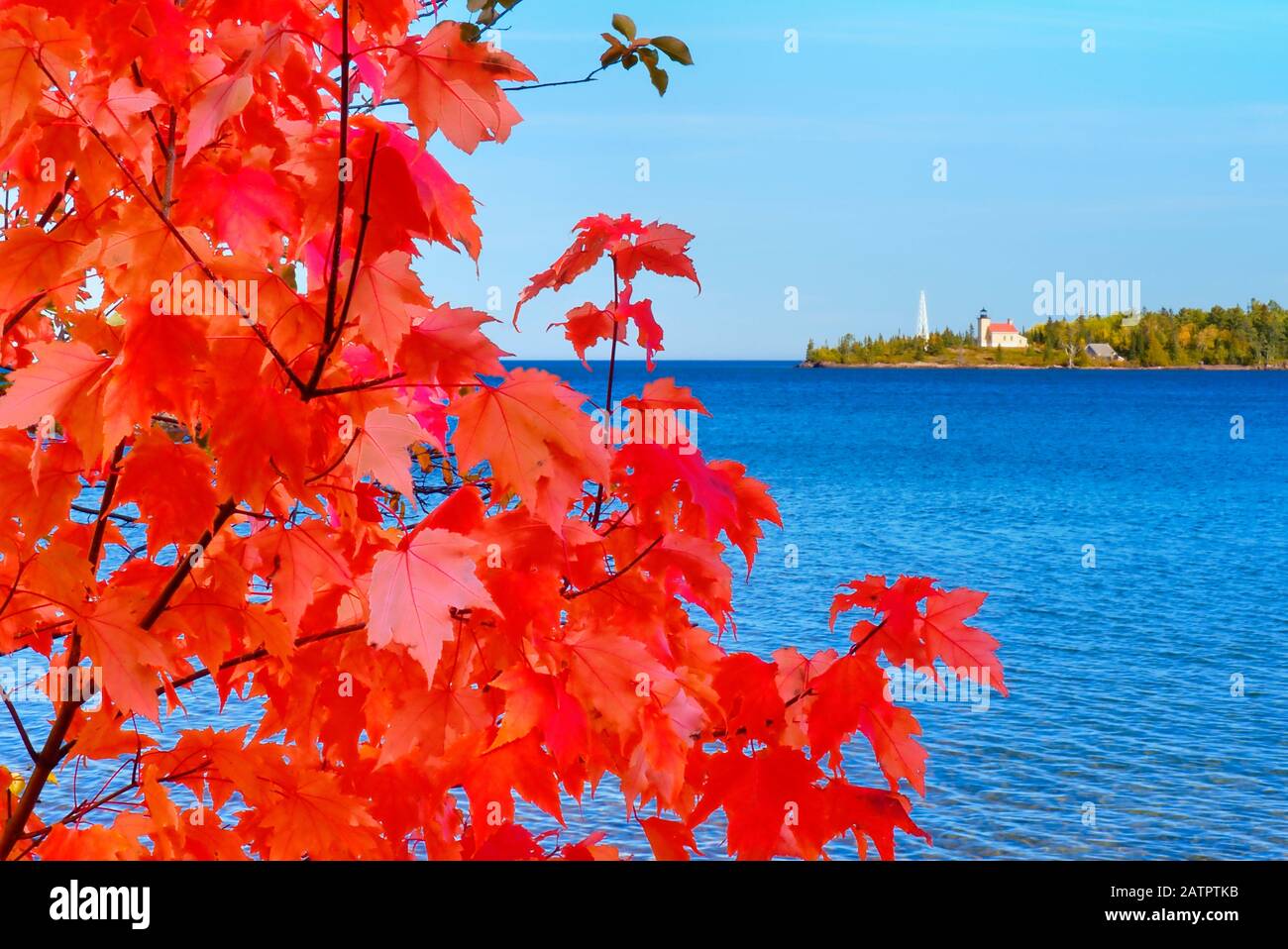 Copper harbor light hi-res stock photography and images - Alamy