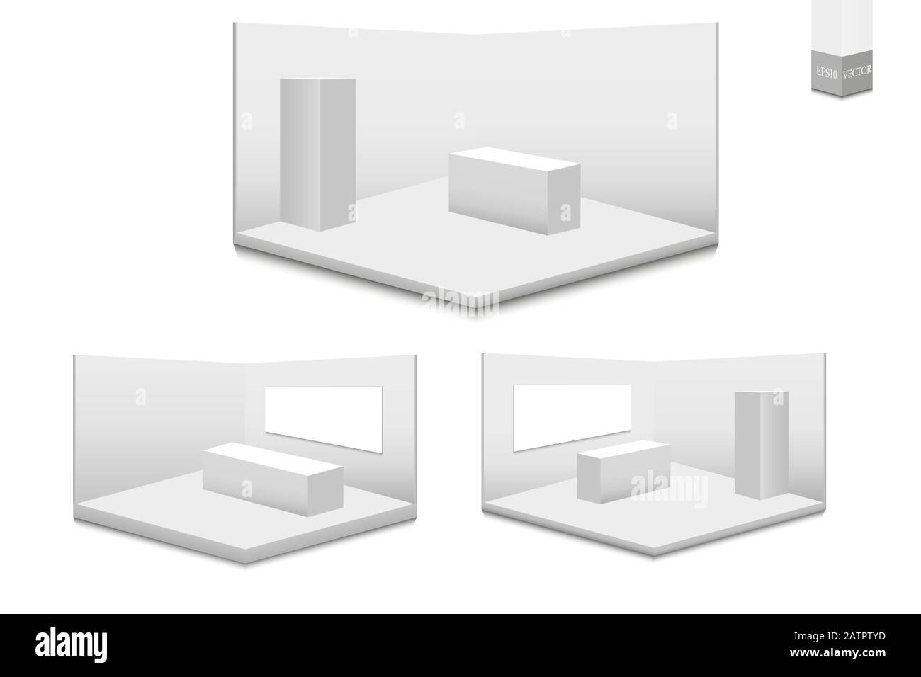 Expo stands mockup event showroom design hi-res stock photography and ...