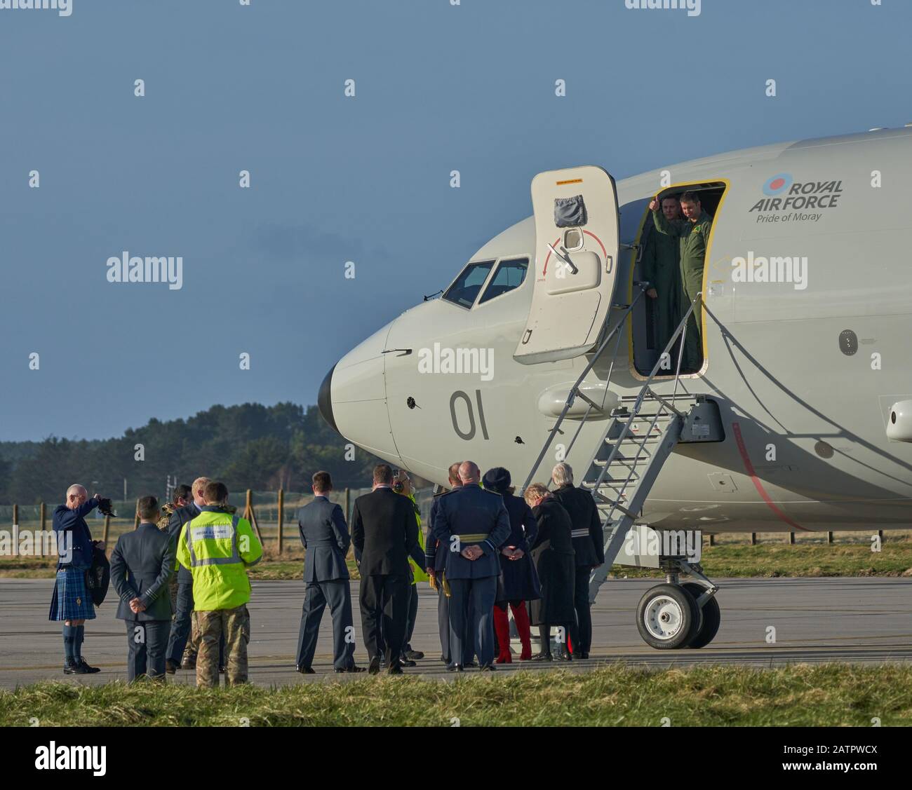 Kinloss Barracks. Kinloss Barracks, Forres, Moray, UK. 4th Feb, 2020 ...