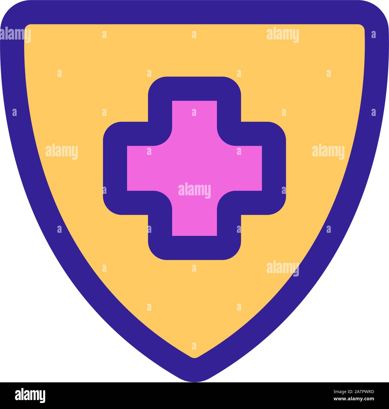 Protective cream icon vector. Isolated contour symbol illustration ...