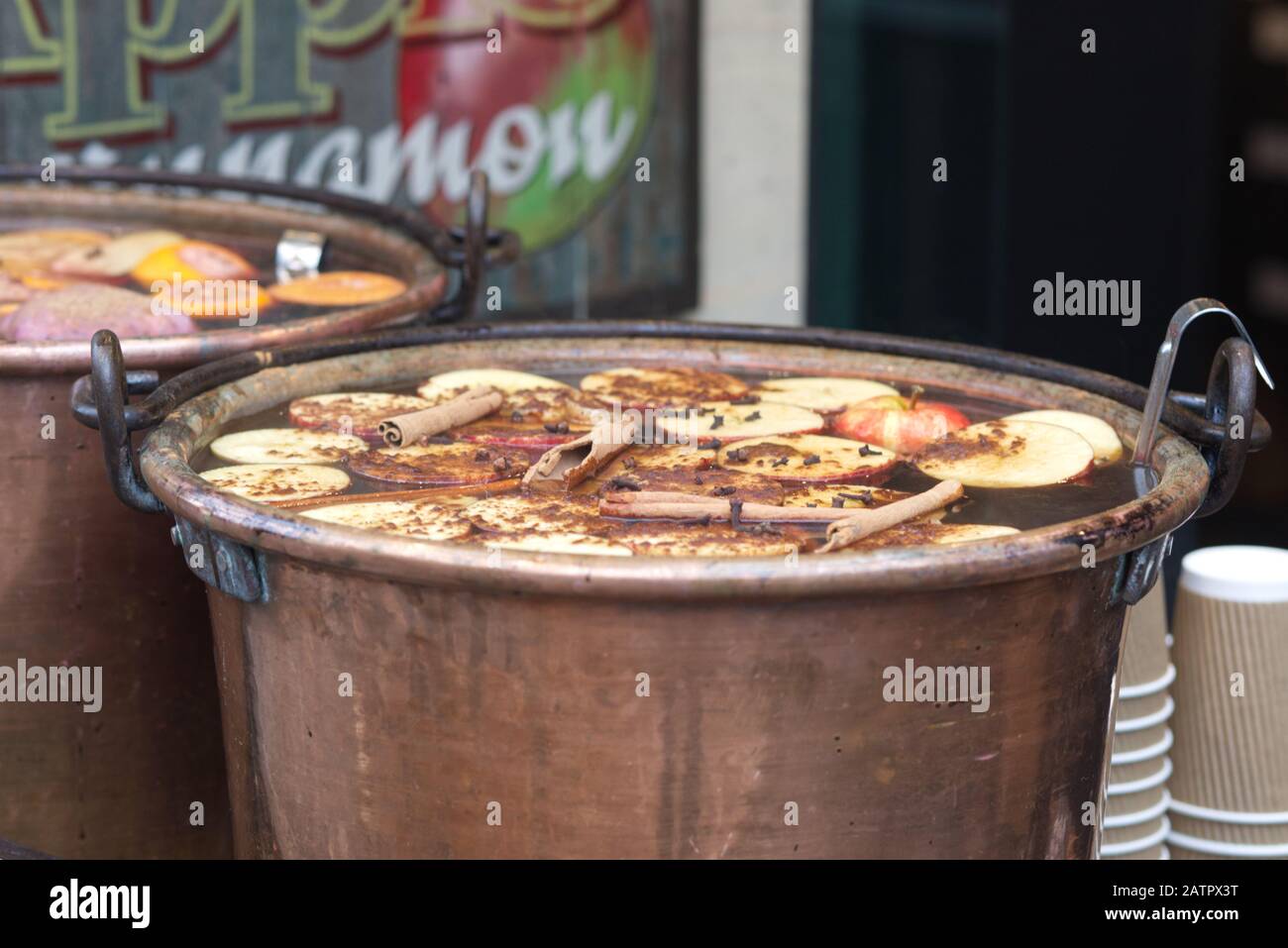 Mulled wine cinnamon sticks in hi-res stock photography and images - Alamy