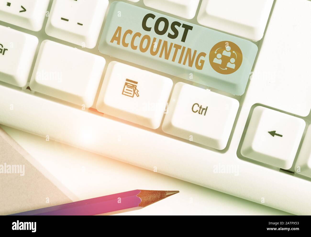 Handwriting text writing Cost Accounting. Conceptual photo the ...