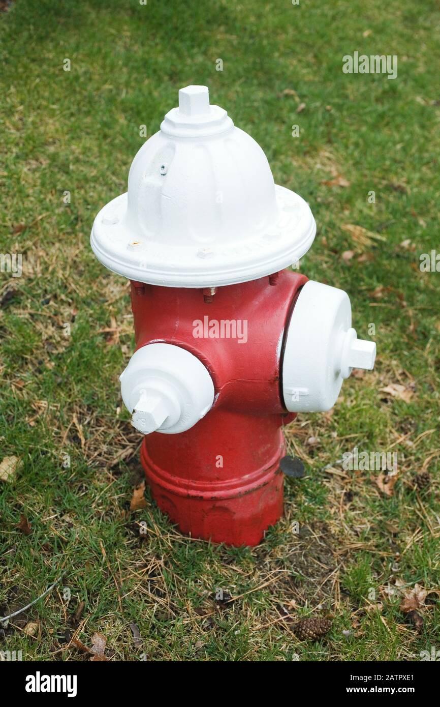 Fire Hydrant in ground Stock Photo - Alamy