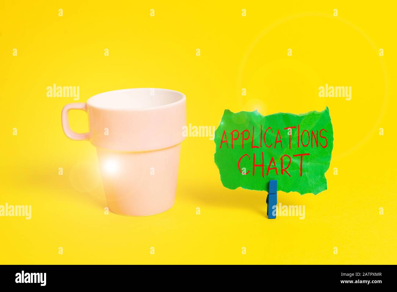 Conceptual hand writing showing Applications Chart. Concept meaning ...