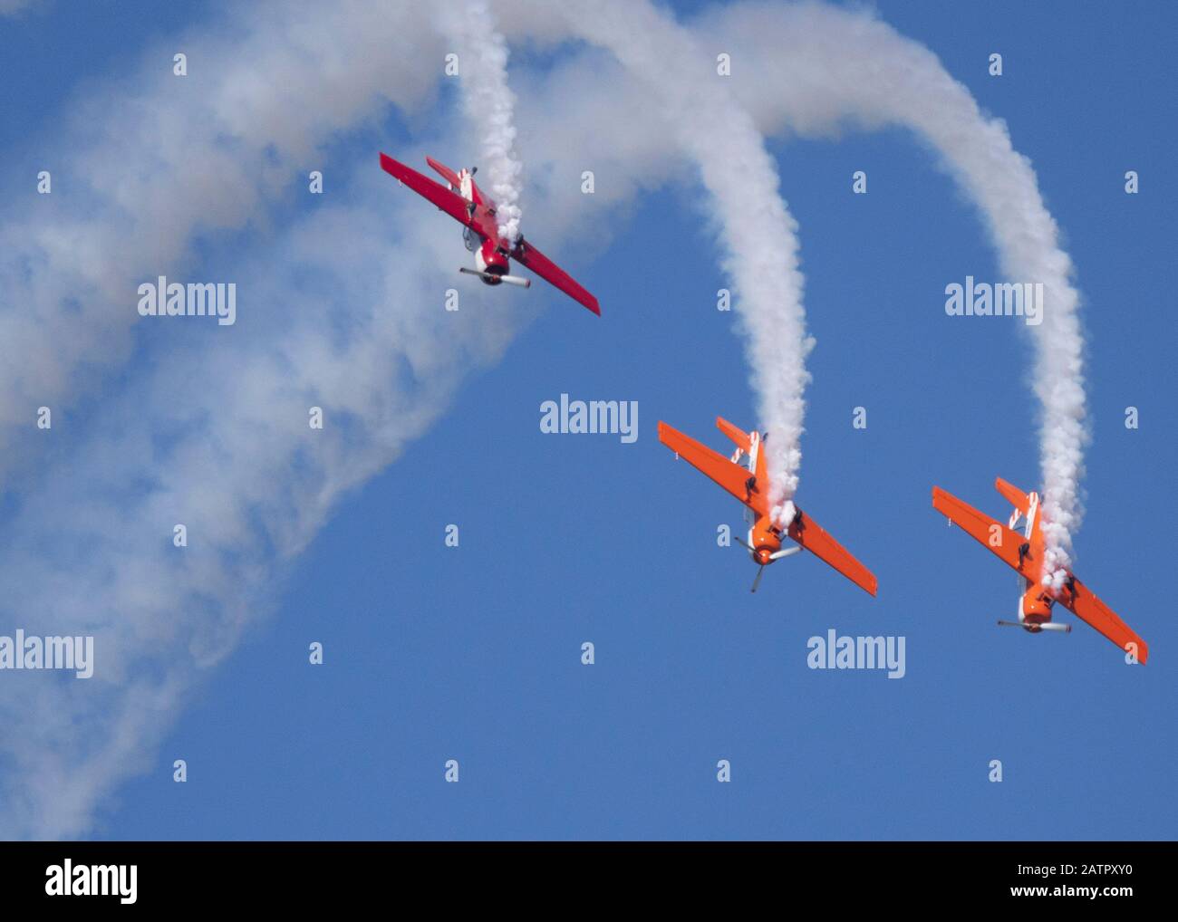 Moscow Russia Zhukovsky Airfield 31 August 2019: performance of ...