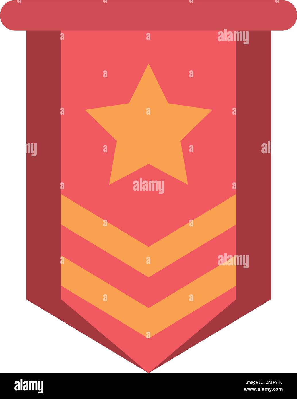 military force medal isolated icon Stock Vector Image & Art - Alamy