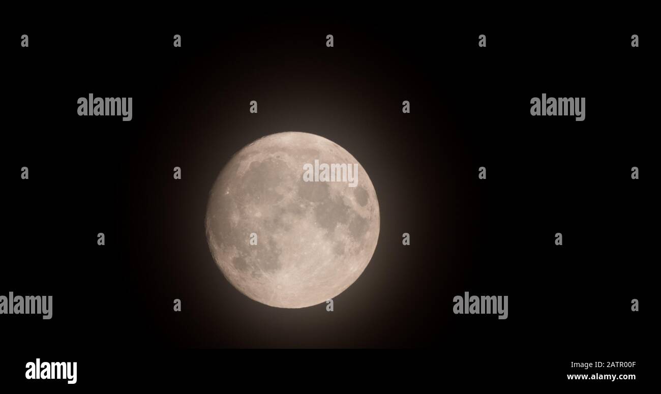Half Moon Background being Earth's only permanent natural satellite ...