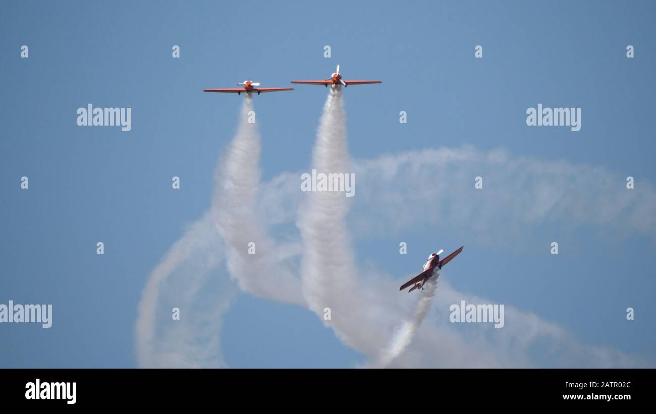 Moscow Russia Zhukovsky Airfield 31 August 2019: performance of ...