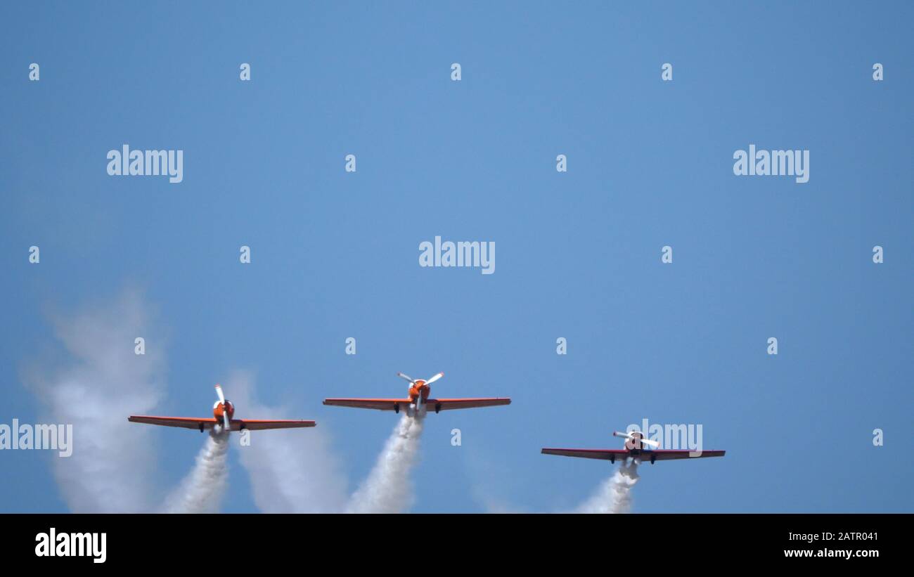 Moscow Russia Zhukovsky Airfield 31 August 2019: performance of ...