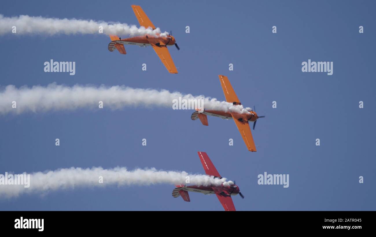 Moscow Russia Zhukovsky Airfield 31 August 2019: performance of ...