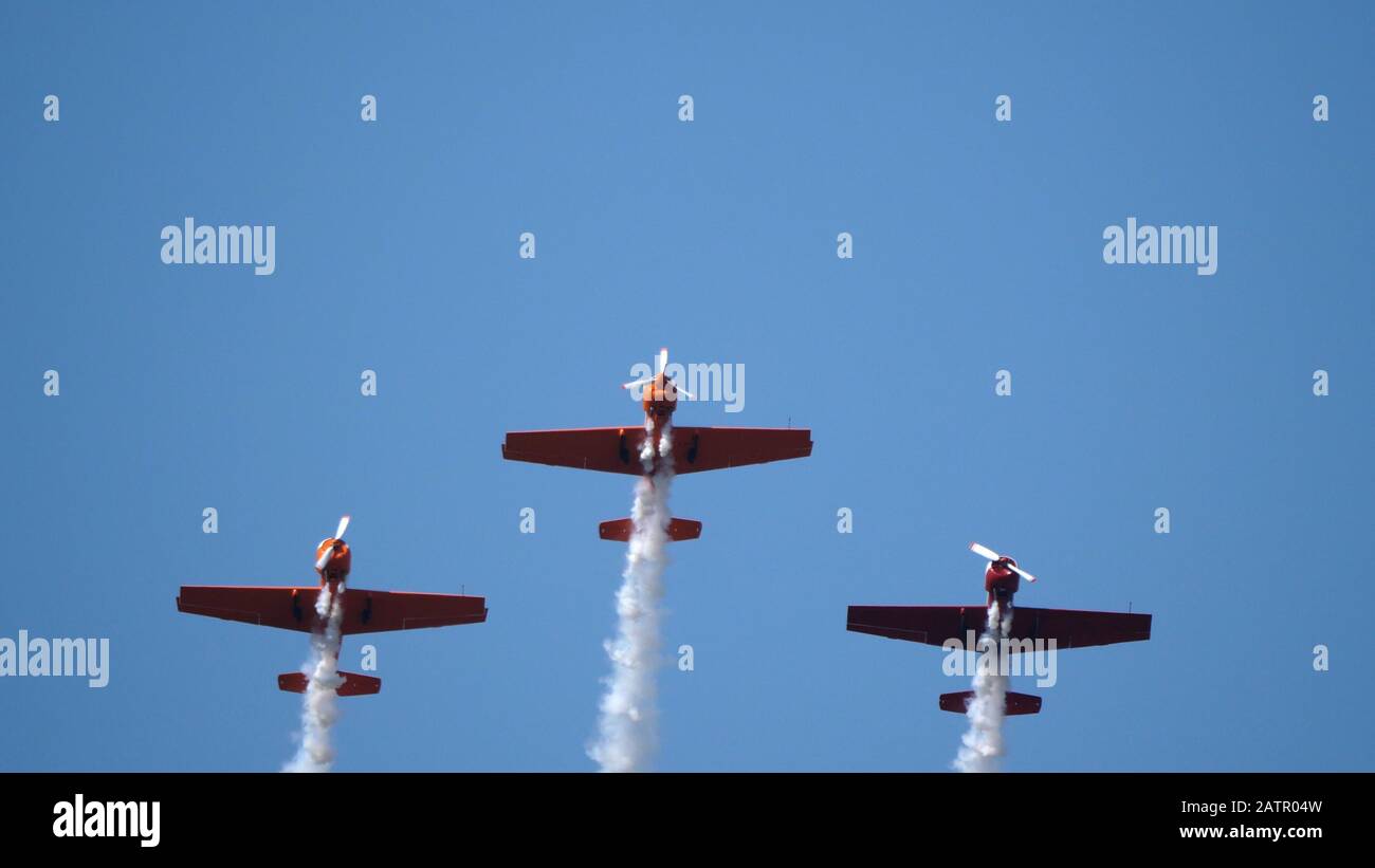 Moscow Russia Zhukovsky Airfield 31 August 2019: performance of ...