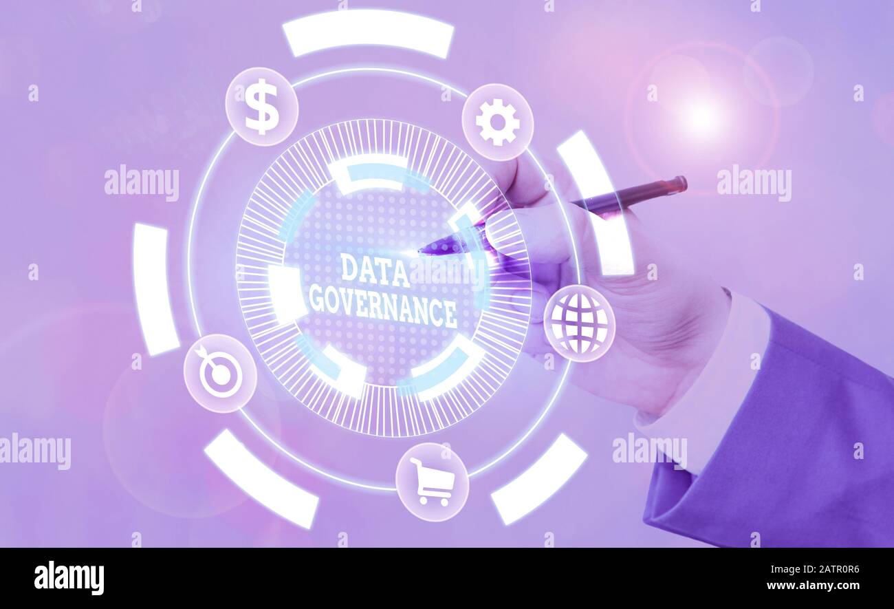 Word writing text Data Governance. Business photo showcasing general ... Word writing text Data Governance. Business photo showcasing general ...