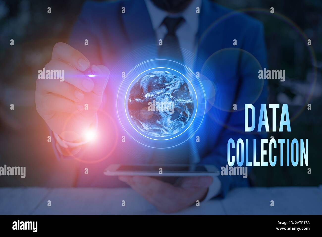 Conceptual hand writing showing Data Collection. Concept meaning ...