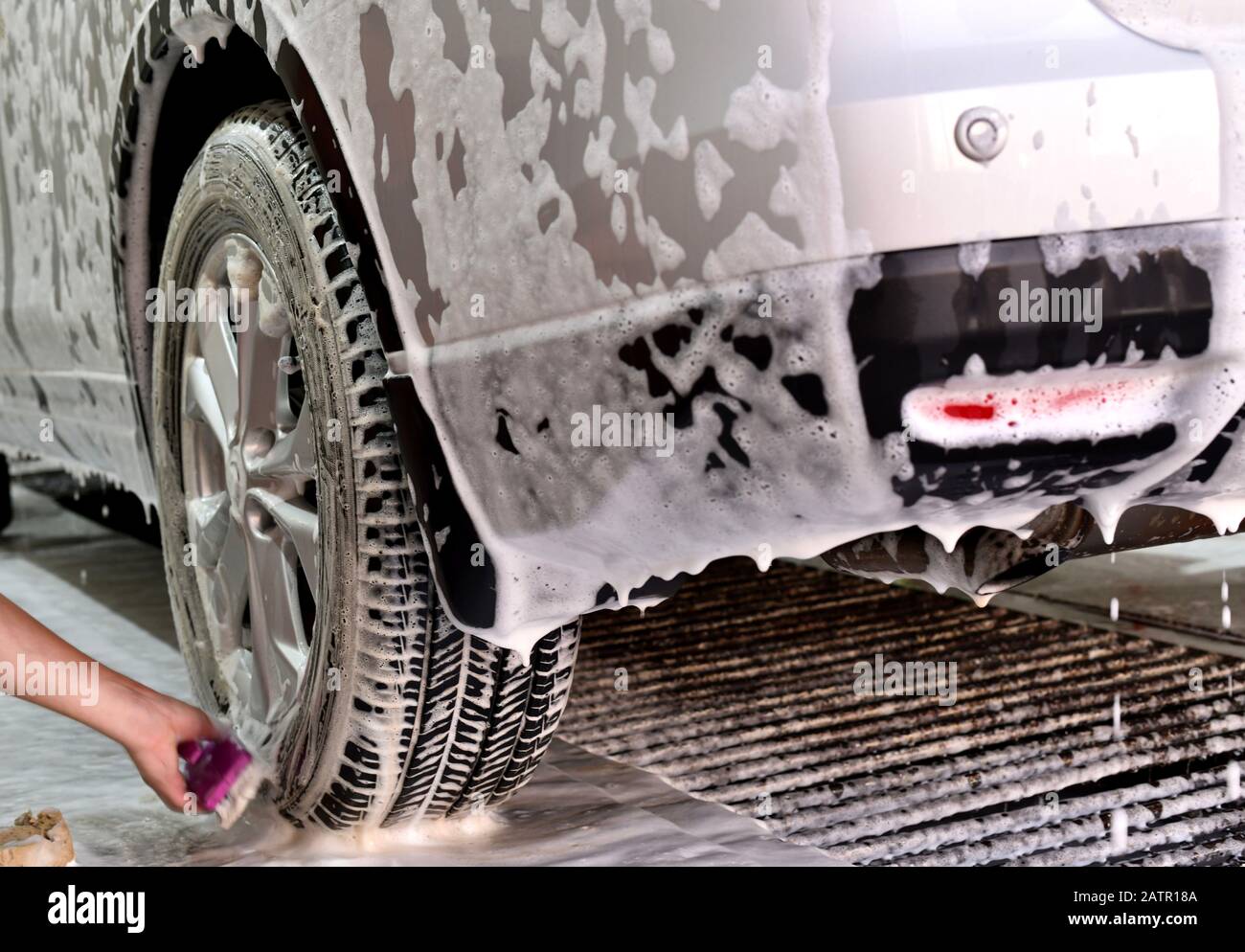 Dripping soap hi-res stock photography and images - Alamy