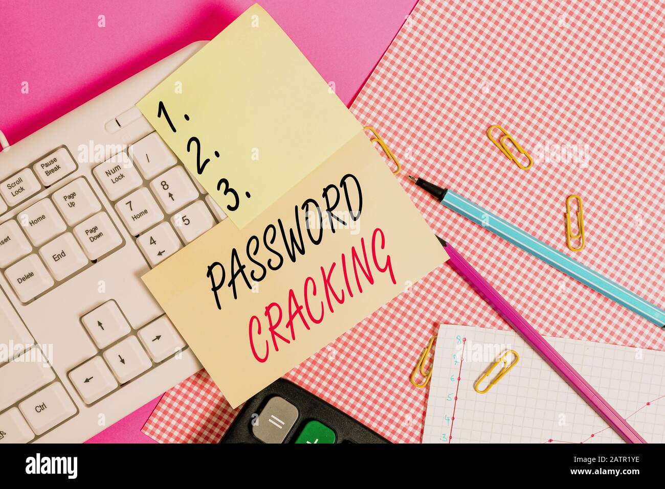 Text sign showing Password Cracking. Business photo showcasing measures ...