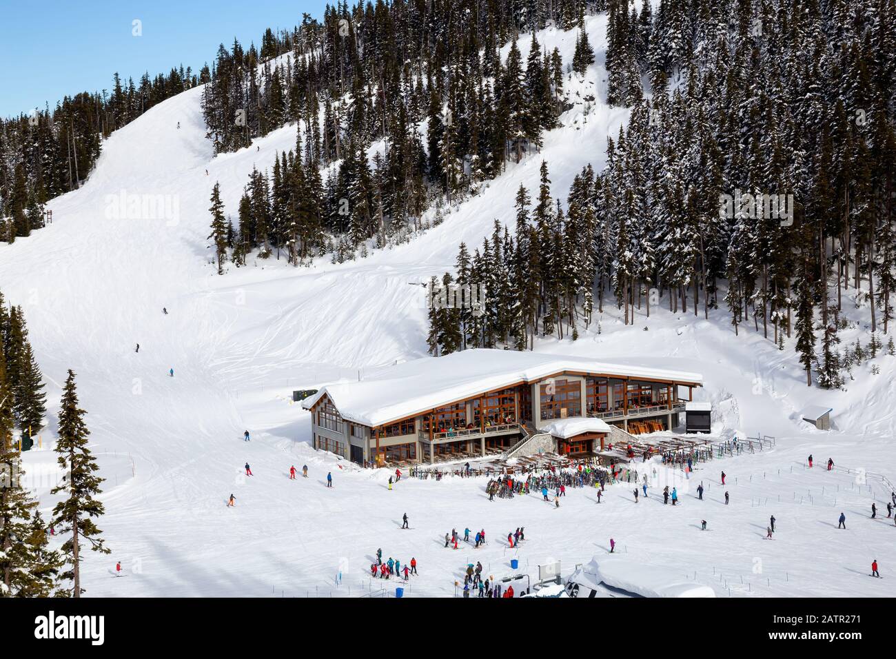 Whistler ski resort scenery hi-res stock photography and images - Alamy