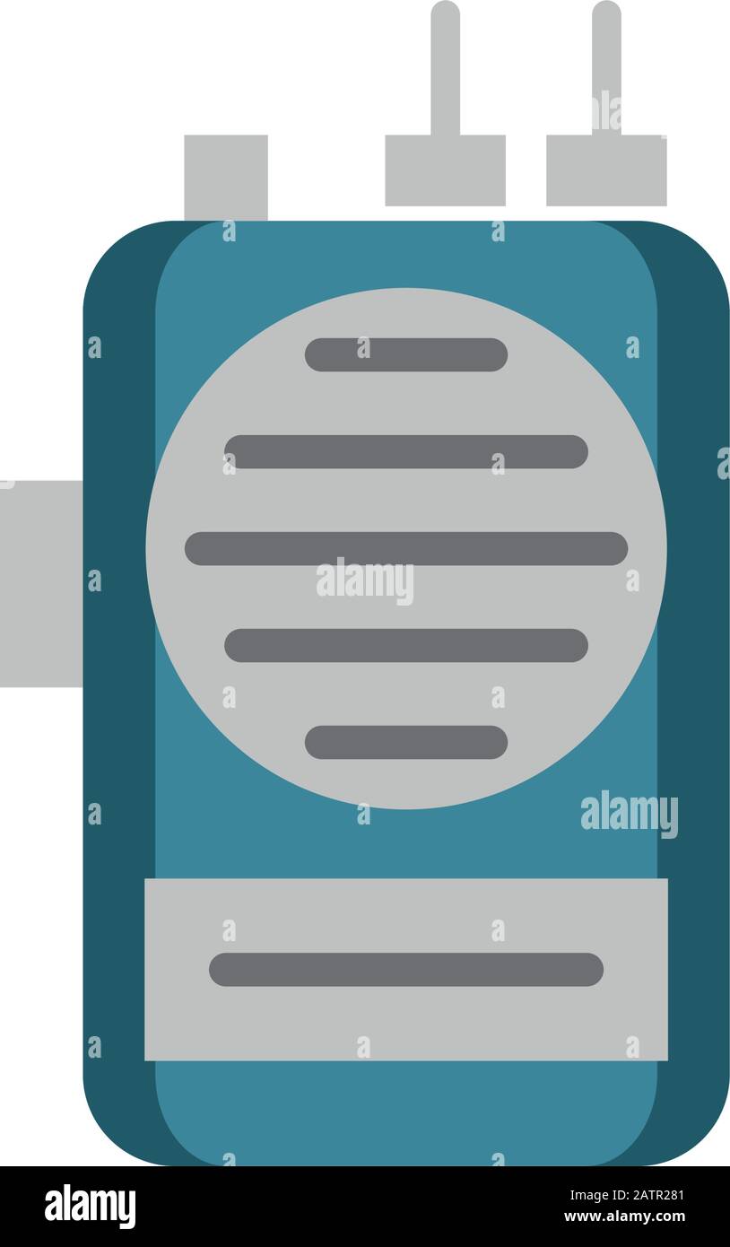 communicator radio military force isolated icon Stock Vector Image ...