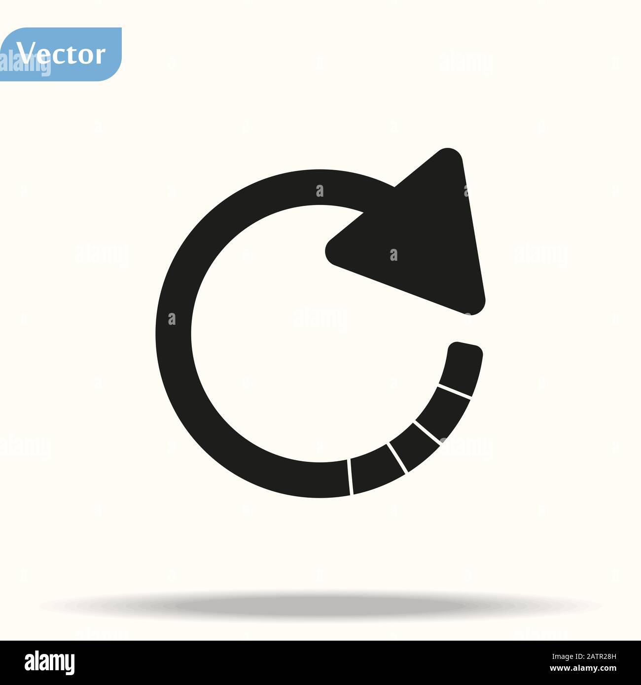 update icon isolated sign symbol vector illustration - high quality ...