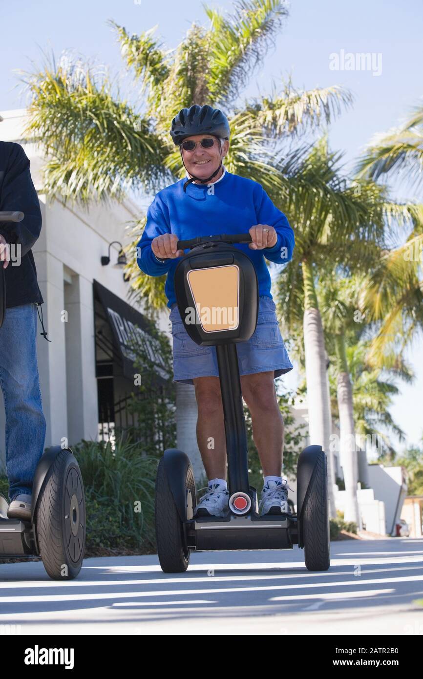 Full length segway hi-res stock photography and images - Alamy