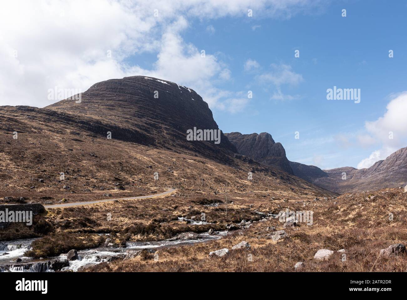 Images of the Scottish Highlands, showing the Lairg, and surrounding ...