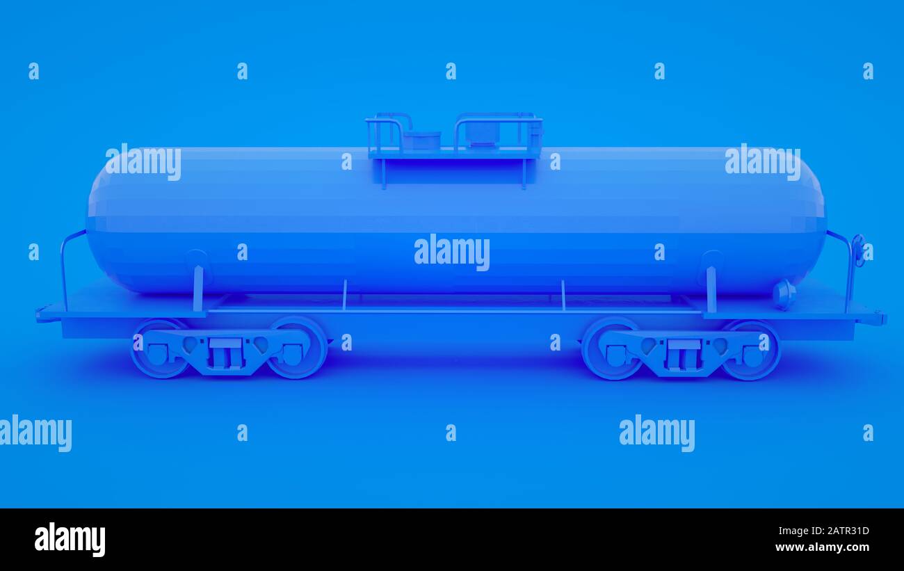 3d illustration of railroad freight car hi-res stock photography and ...