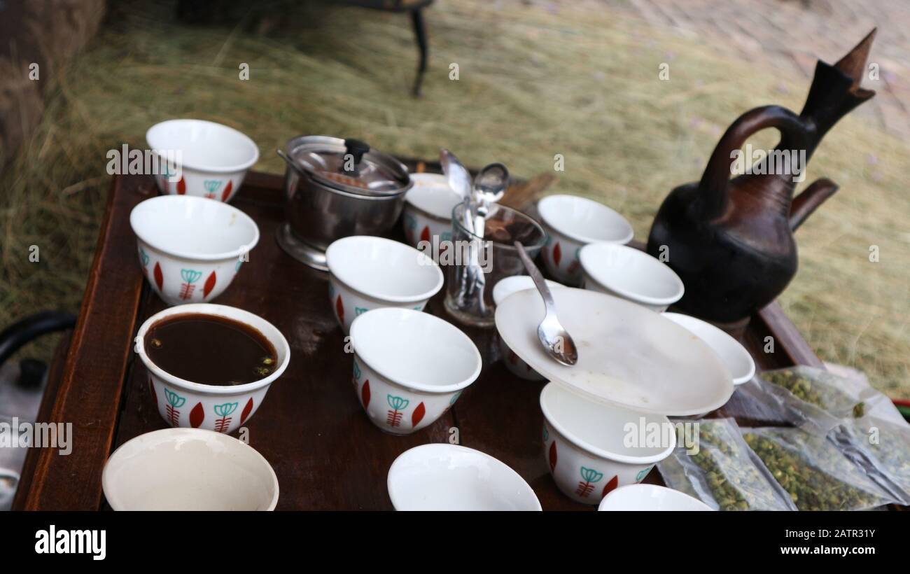 Ethiopia coffee ceremony hi-res stock photography and images - Alamy
