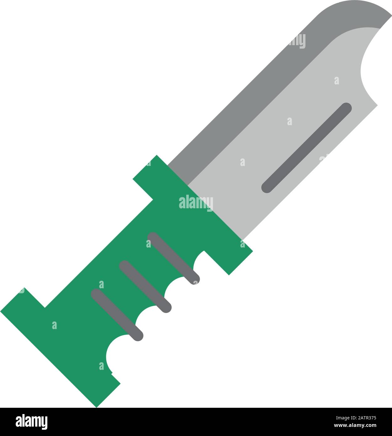 Commando knife Stock Vector Images - Alamy