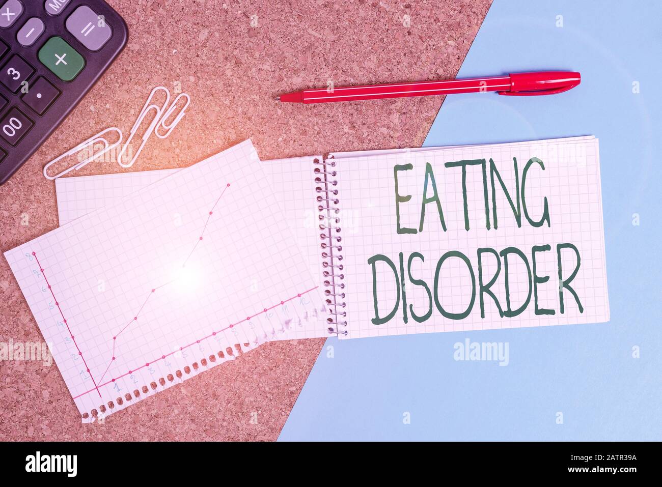 Handwriting text writing Eating Disorder. Conceptual photo illnesses ...