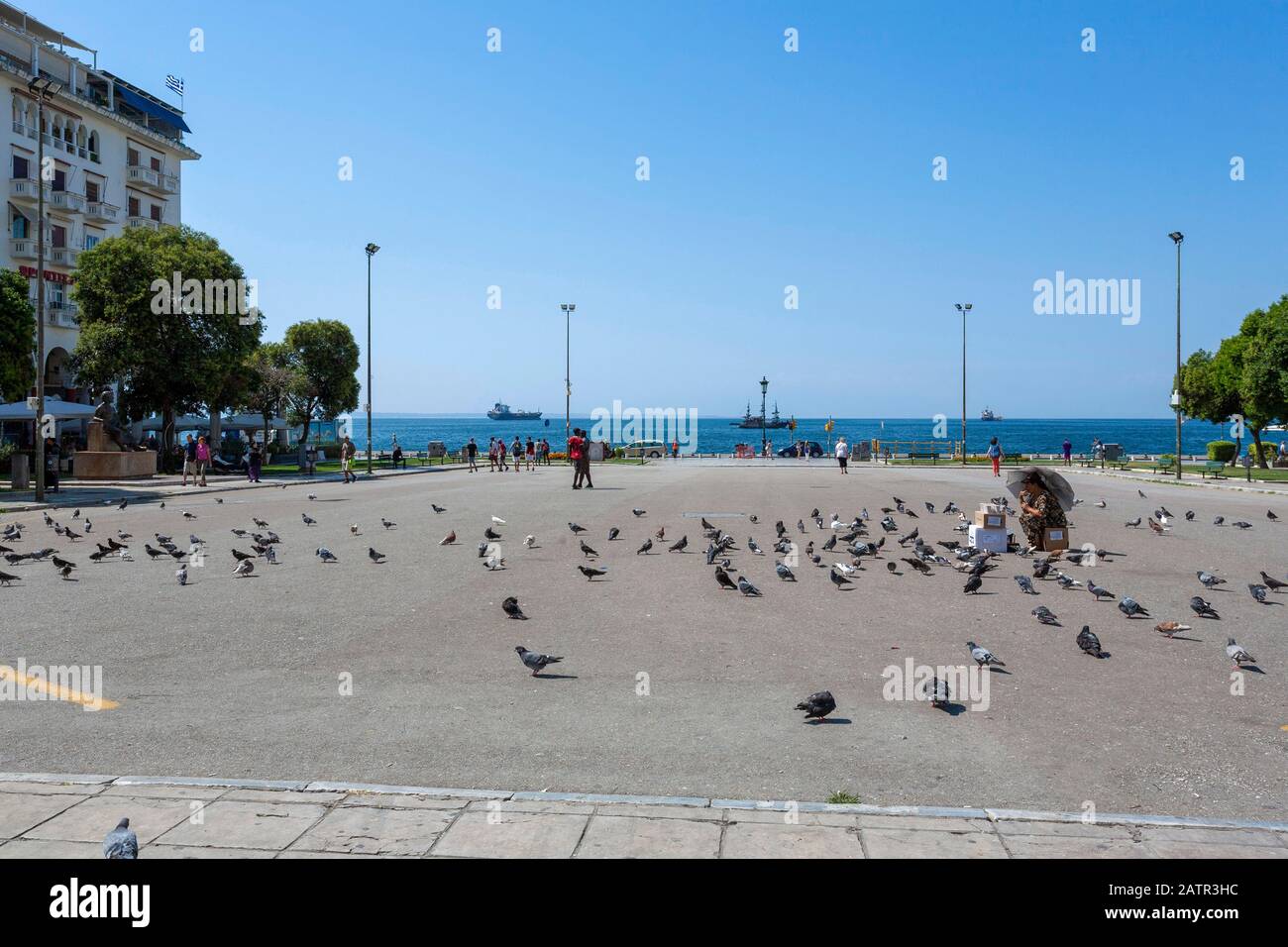 Thessaloniki architecture, Aristotelous square, Greece, Eastern Europe ...