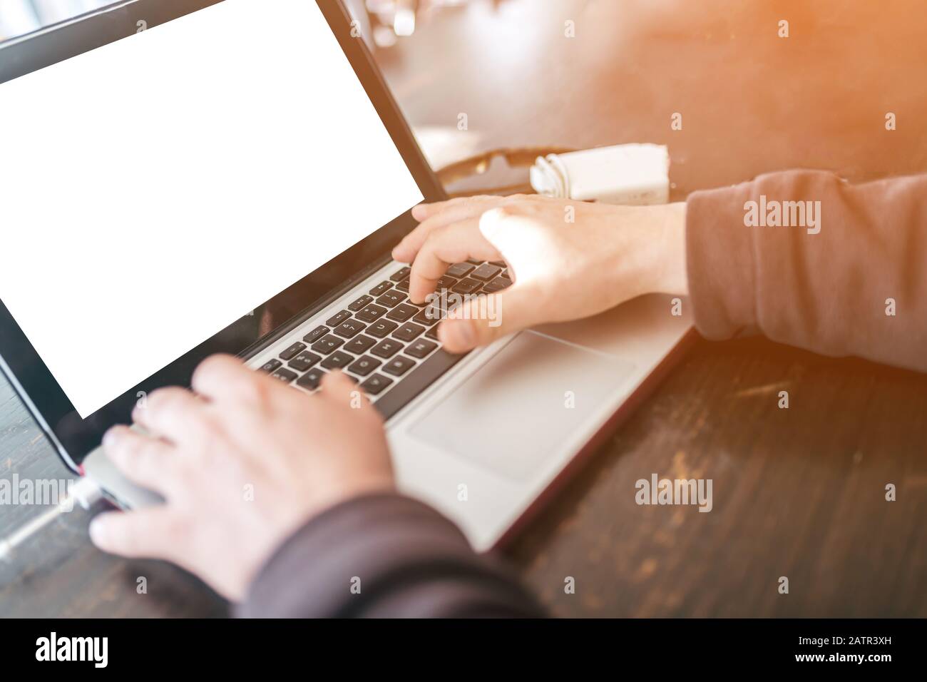 Computer keyboard touch typing hi-res stock photography and images - Alamy