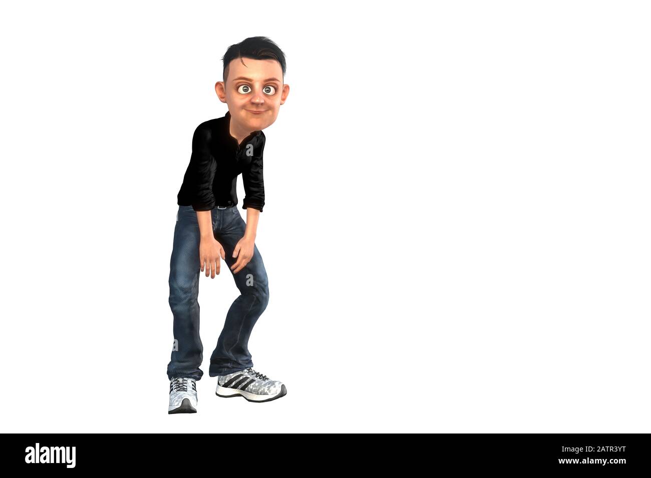 Side view beautiful business Cut Out Stock Images & Pictures - Alamy