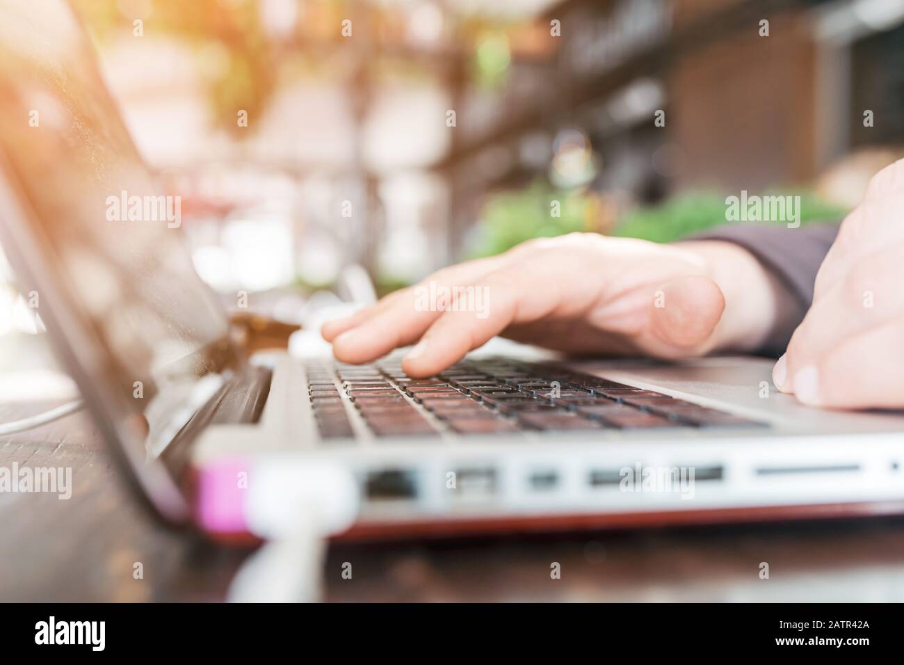 Computer keyboard touch typing hi-res stock photography and images - Alamy