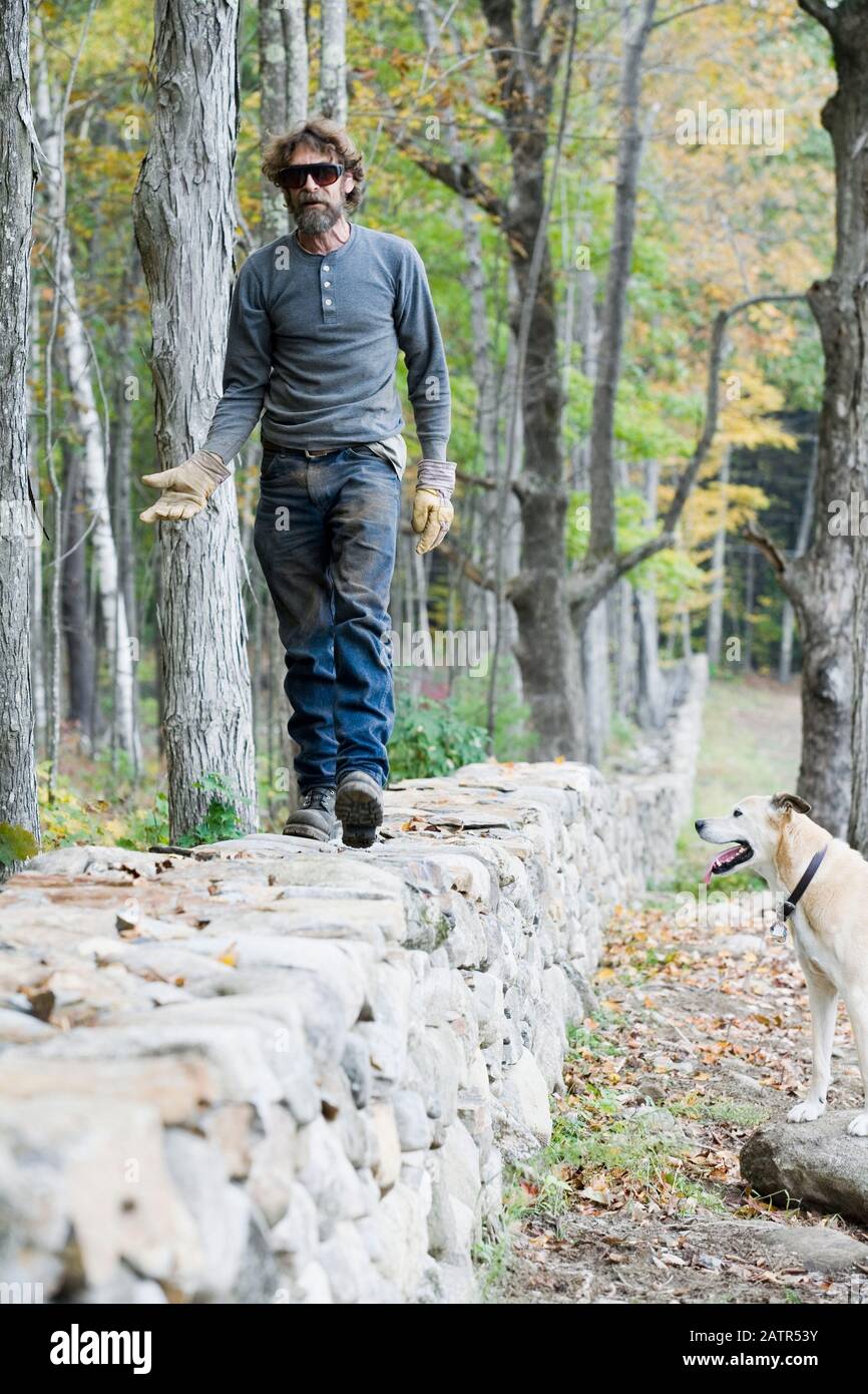 Mature businessman in safety hi-res stock photography and images - Alamy