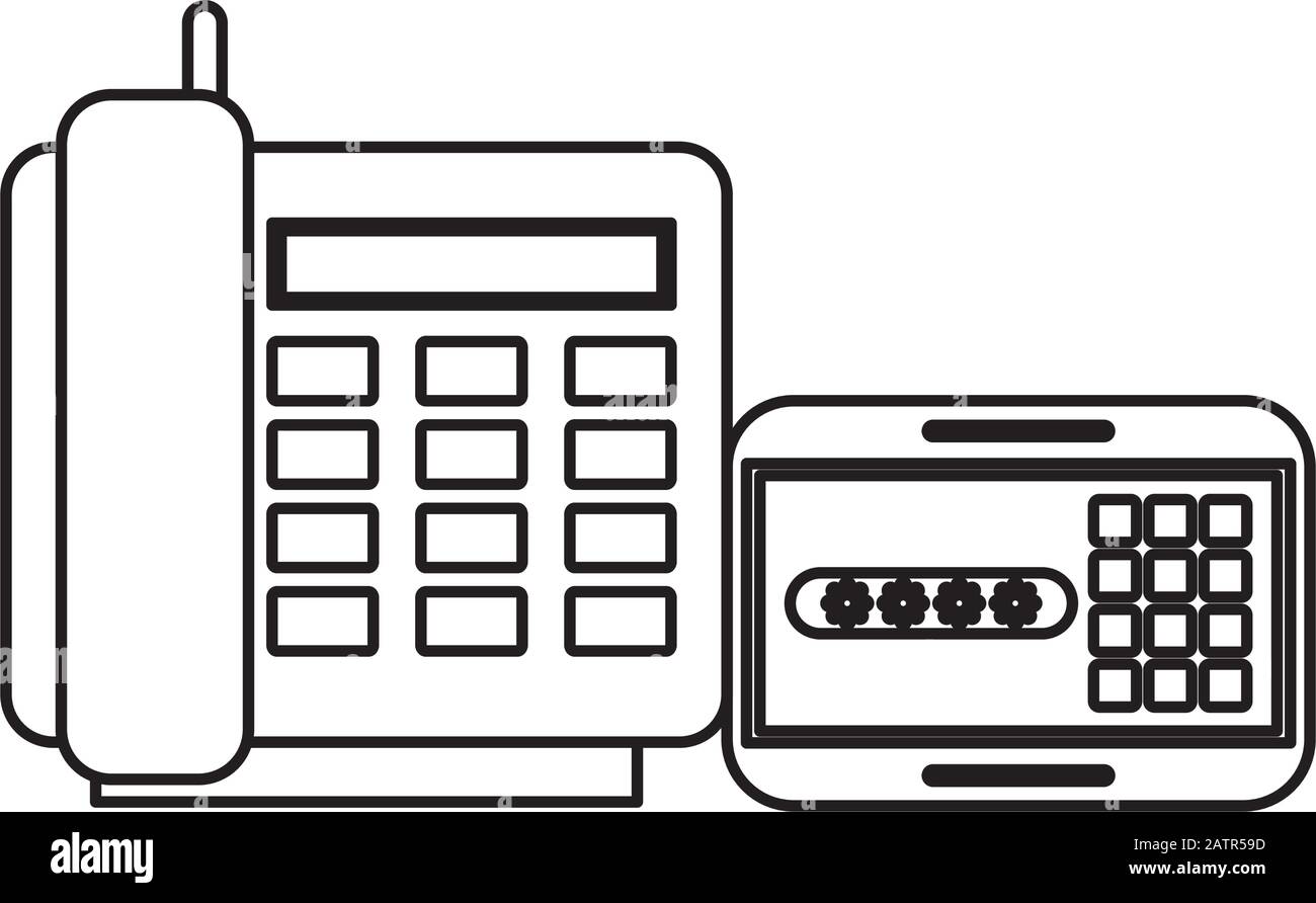 Calling display Stock Vector Images - Alamy
