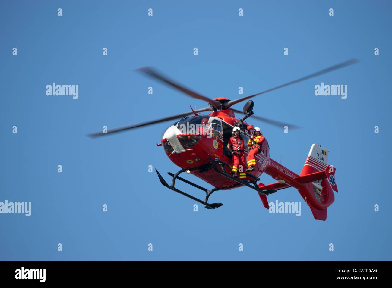 Bucharest/ Romania - AeroNautic Show - September 24, 2019: SMURD ...