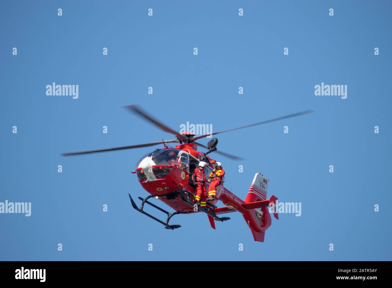 Bucharest/ Romania - AeroNautic Show - September 24, 2019: SMURD ...