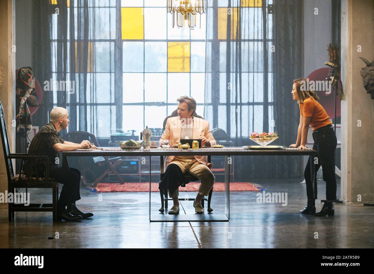 BIRDS OF PREY, from left: Chris Messina, Ewan McGregor, director Cathy ...