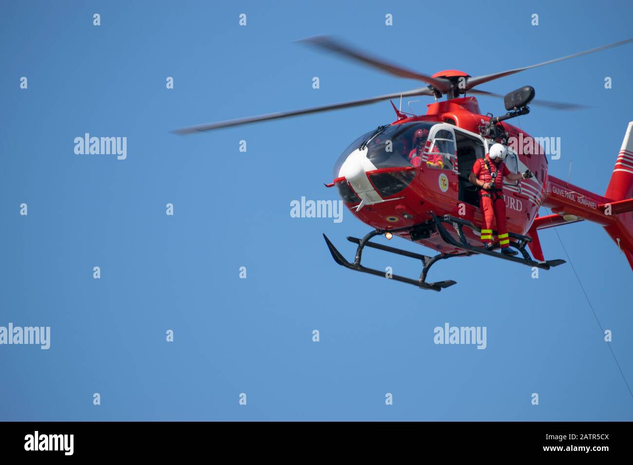 Bucharest/ Romania - AeroNautic Show - September 24, 2019: SMURD ...