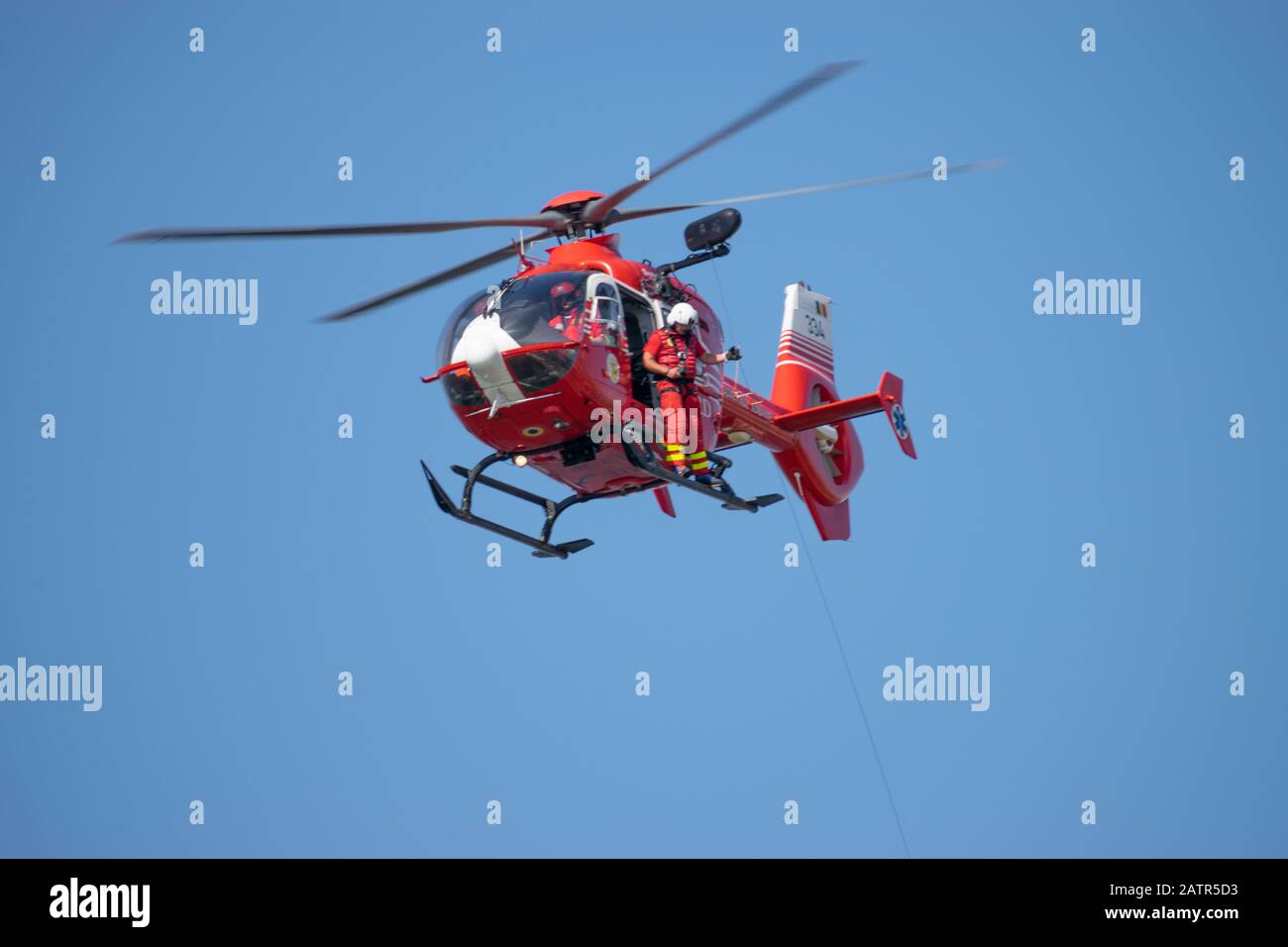 Bucharest/ Romania - AeroNautic Show - September 24, 2019: SMURD ...