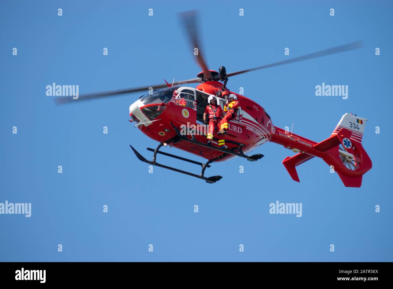 Bucharest/ Romania - AeroNautic Show - September 24, 2019: SMURD ...